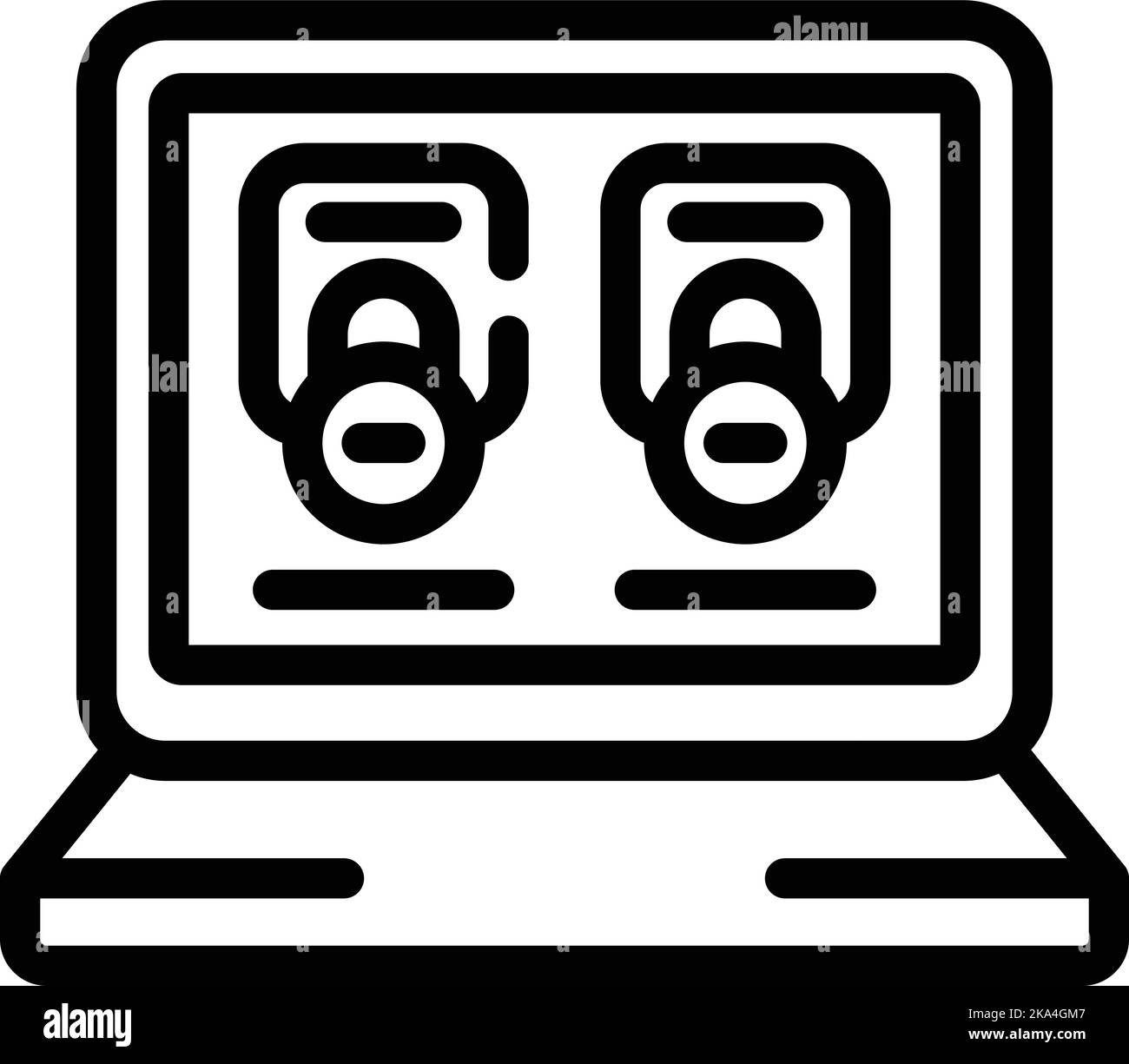 Digital break away Stock Vector Images - Alamy