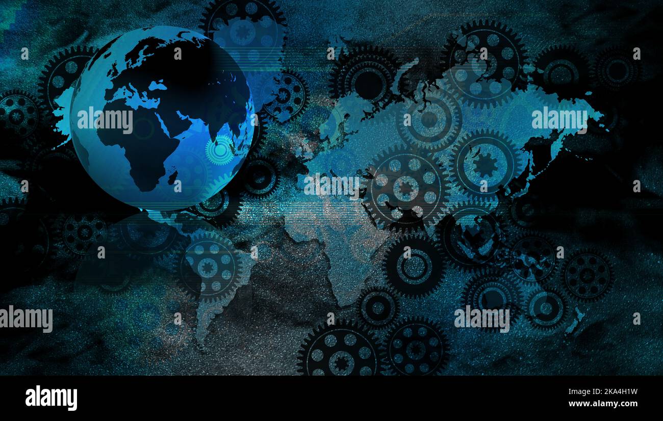 High tech map element hi-res stock photography and images - Alamy