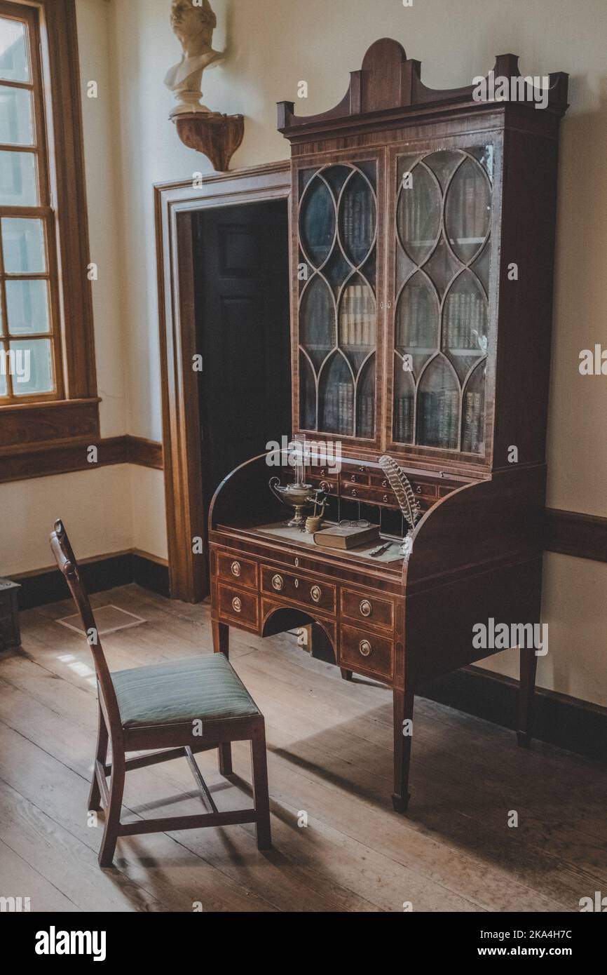The interiors of an antique house Stock Photo - Alamy