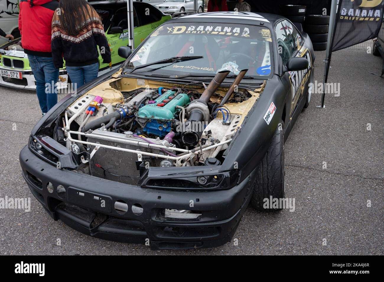 Nissan s14 drift car hi-res stock photography and images - Alamy