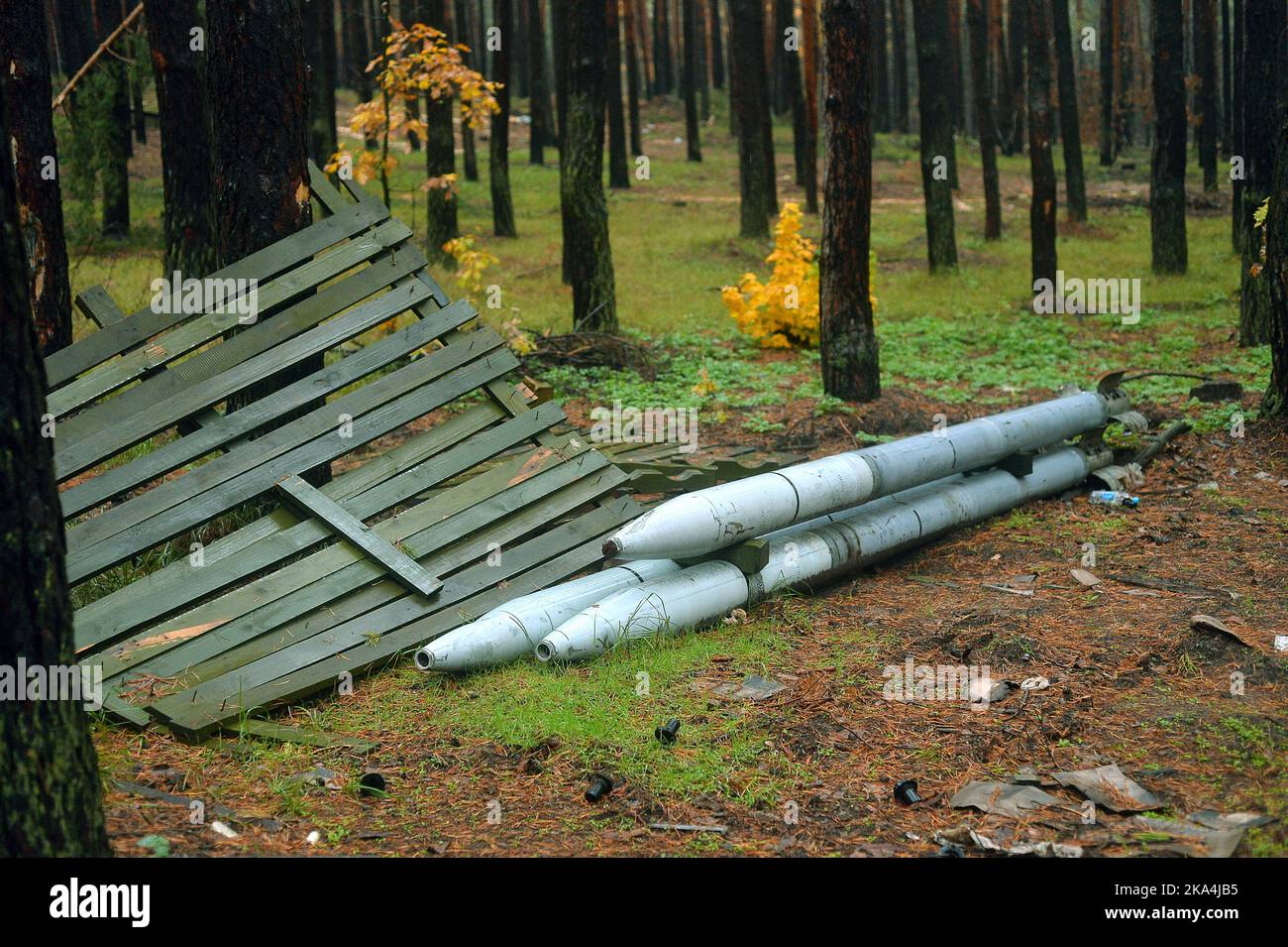 Non Exclusive: KHARKIV REGION, UKRAINE - OCTOBER 26, 2022 - Three ...