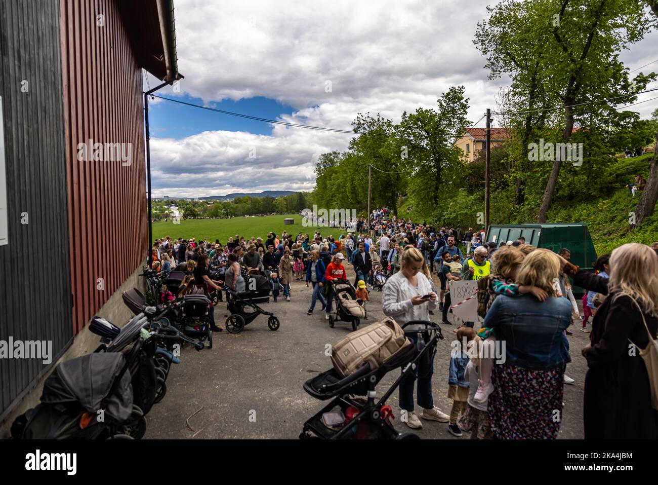 Kongsgarden Farm Bygdoy Oslo Norway Stock Photo - Alamy