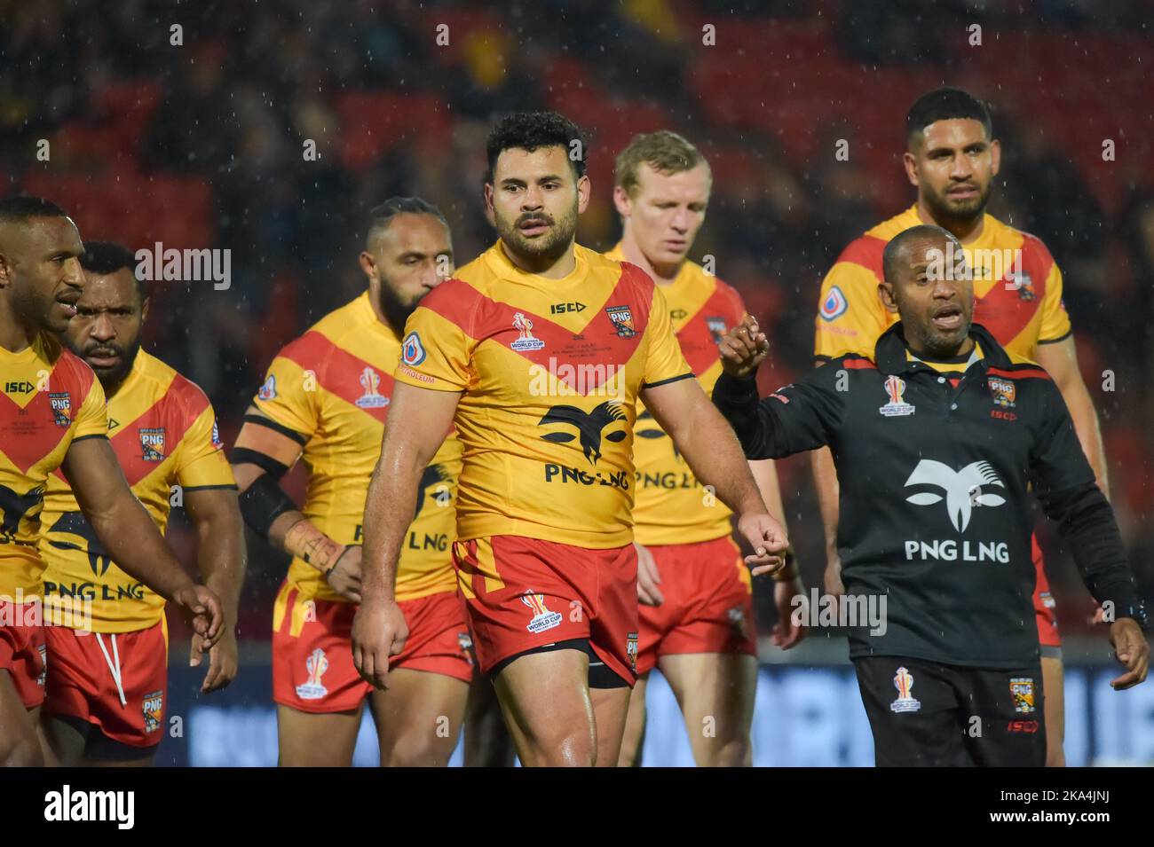 South Yorkshire, UK, October 31 2022, Rugby League World Cup 2021 group ...