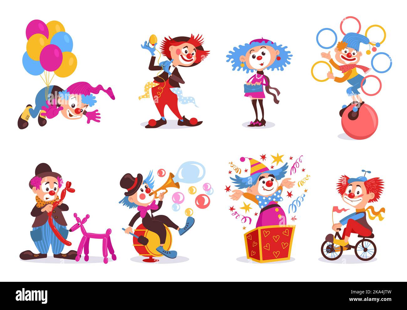 Balloon balloons artists Stock Vector Images - Alamy