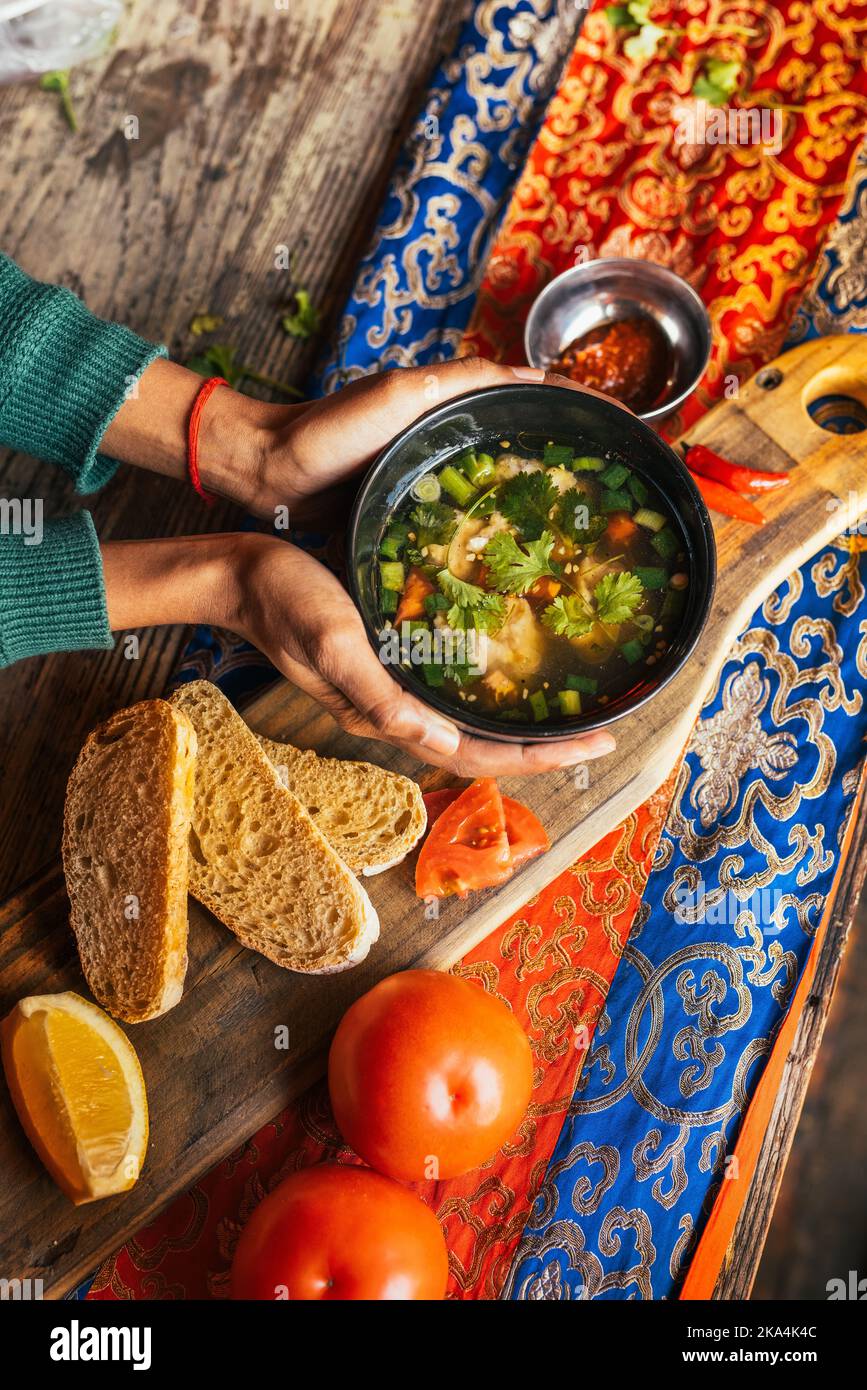 styled food photography at restaurant Stock Photo - Alamy