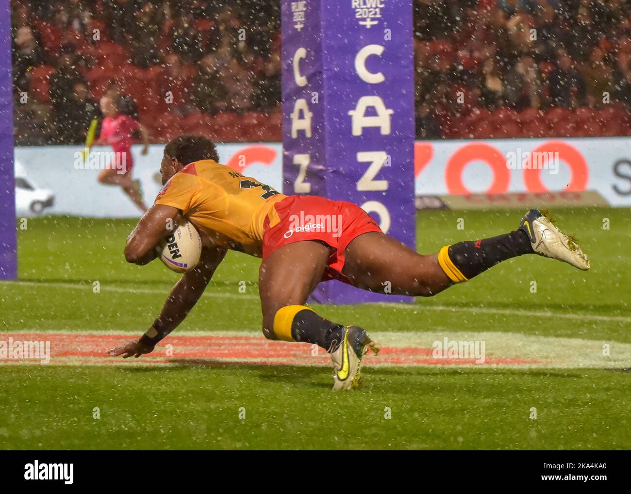 Papua new guinea rugby league try hi-res stock photography and images ...