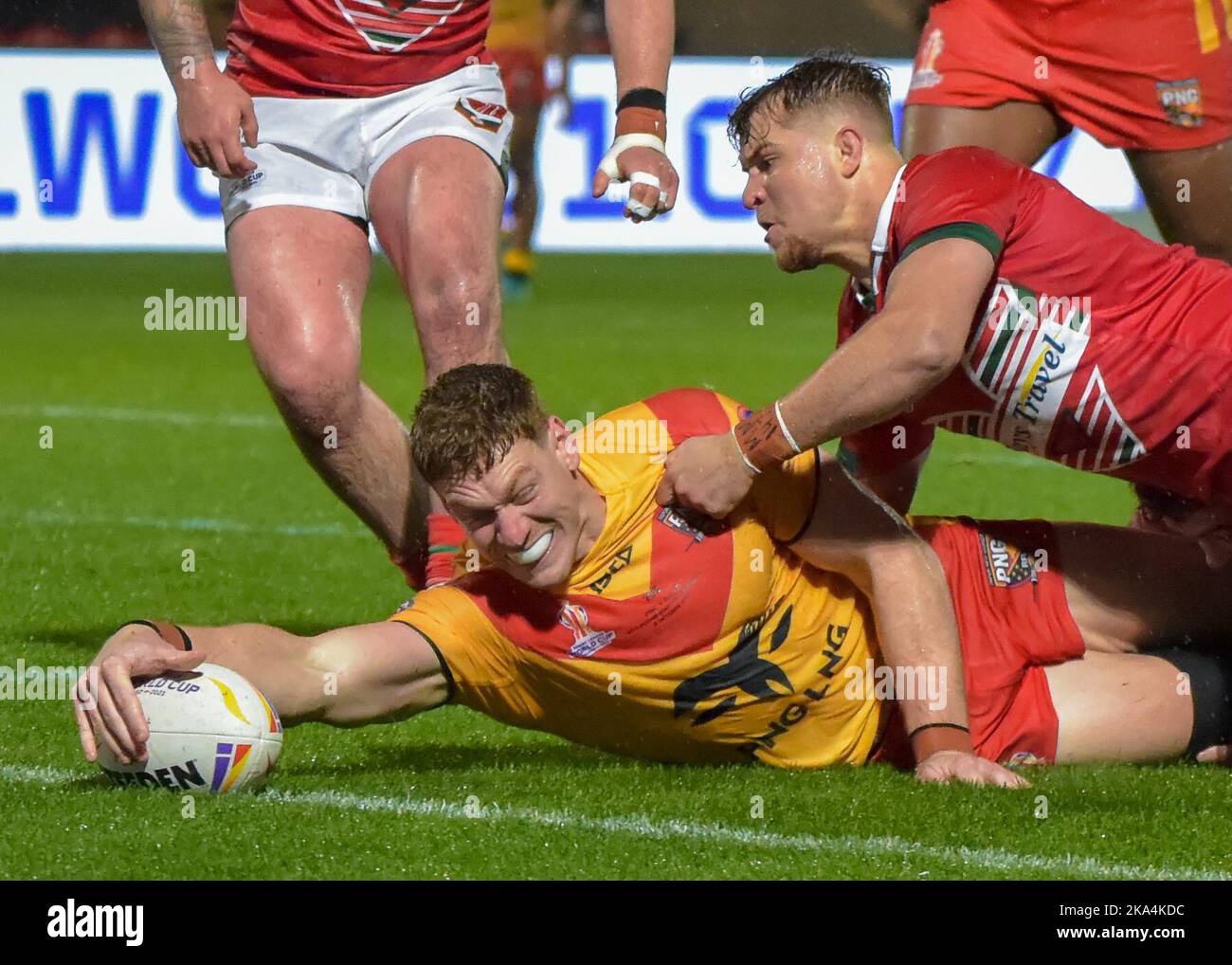 South Yorkshire, UK, October 31 2022, Rugby League World Cup 2021 group ...