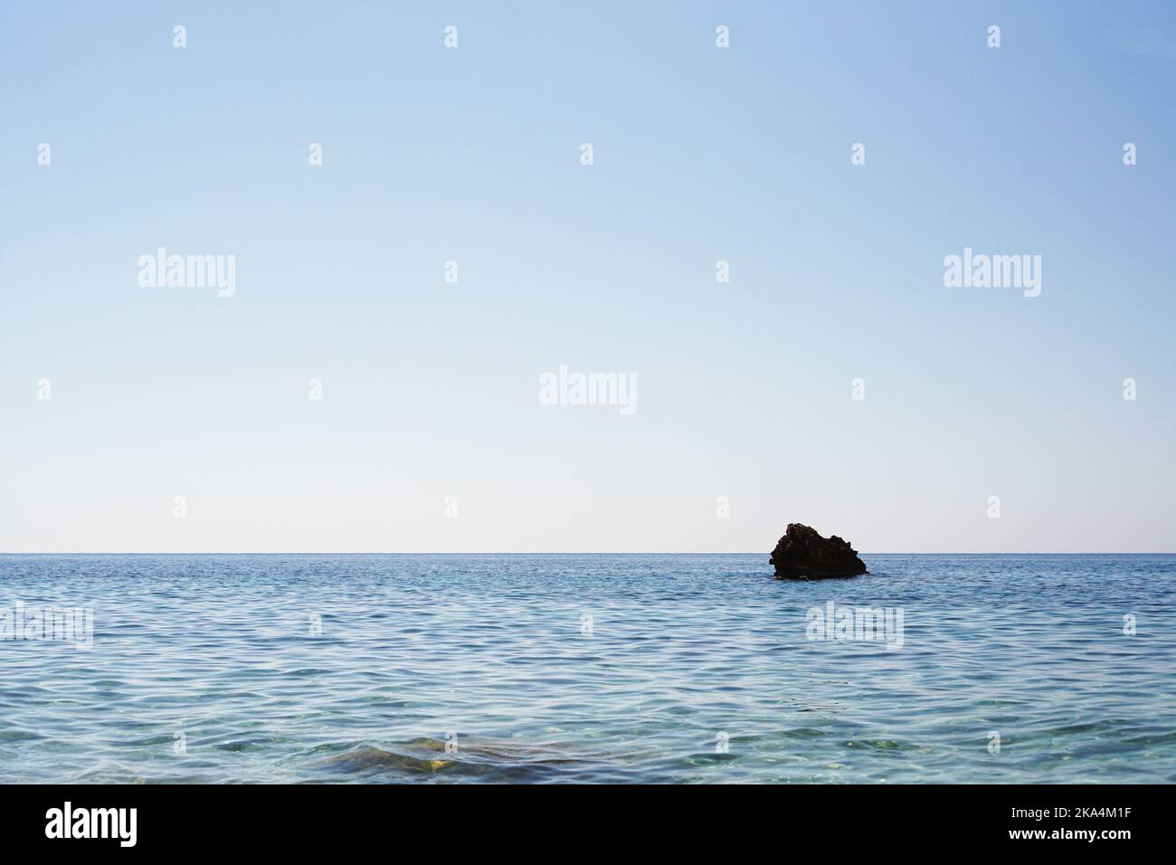 Small rocky Island in the sea. Holidays in Turkey. Sea cruise. Photo on ...