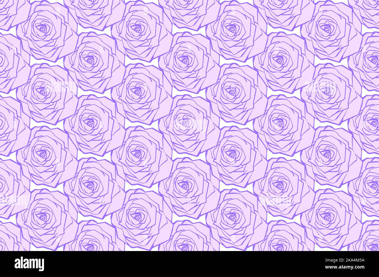 Flowers - fabric, wallpaper, seamless pattern, vector background Stock ...