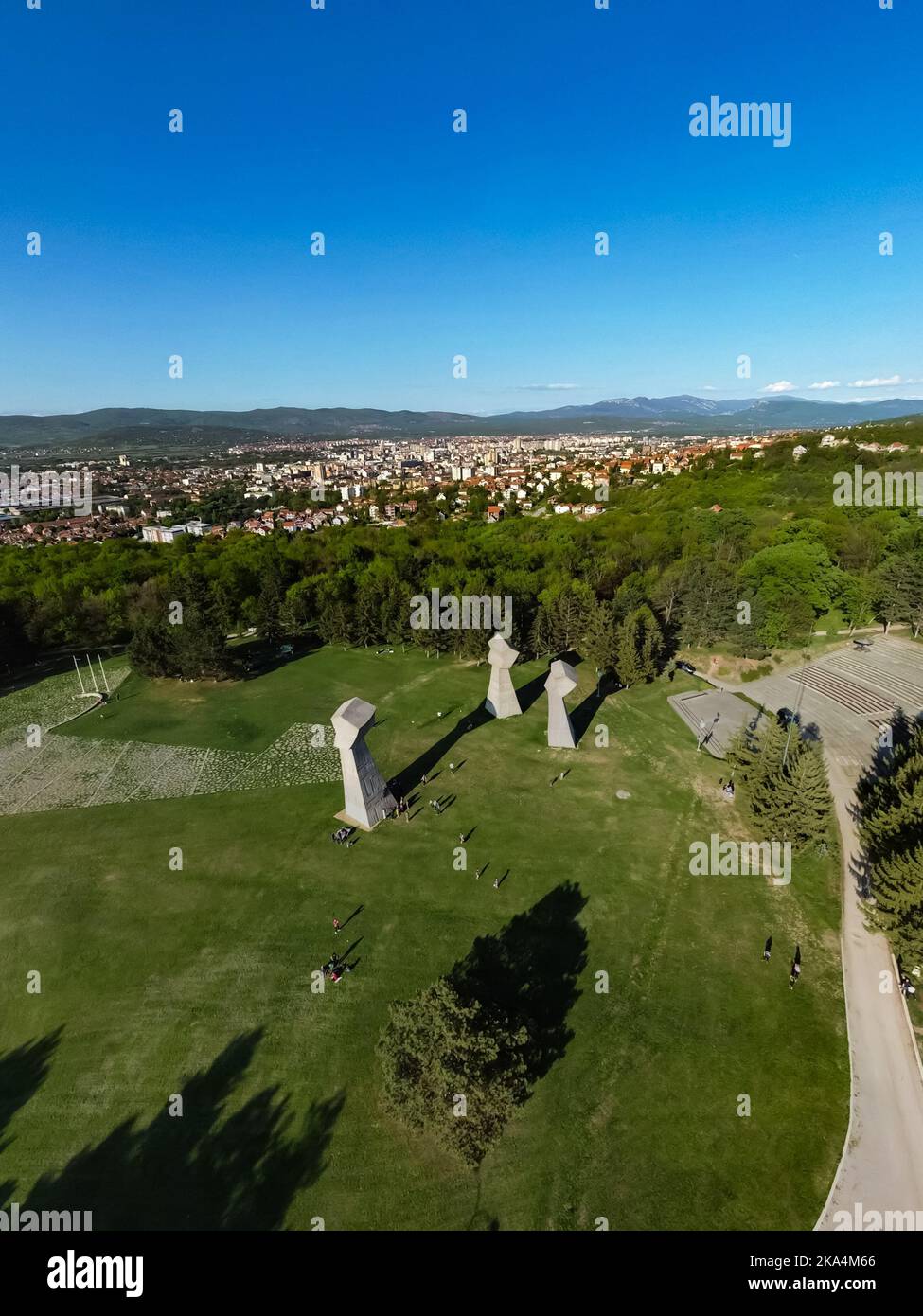 Nis serbia aerial hi-res stock photography and images - Alamy