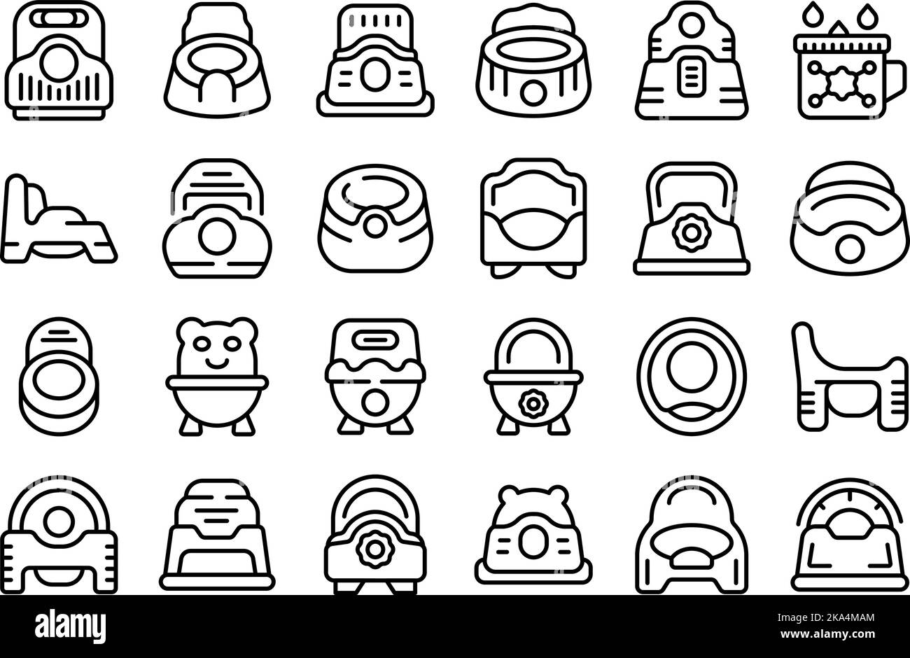 Boy potty training Stock Vector Images - Alamy