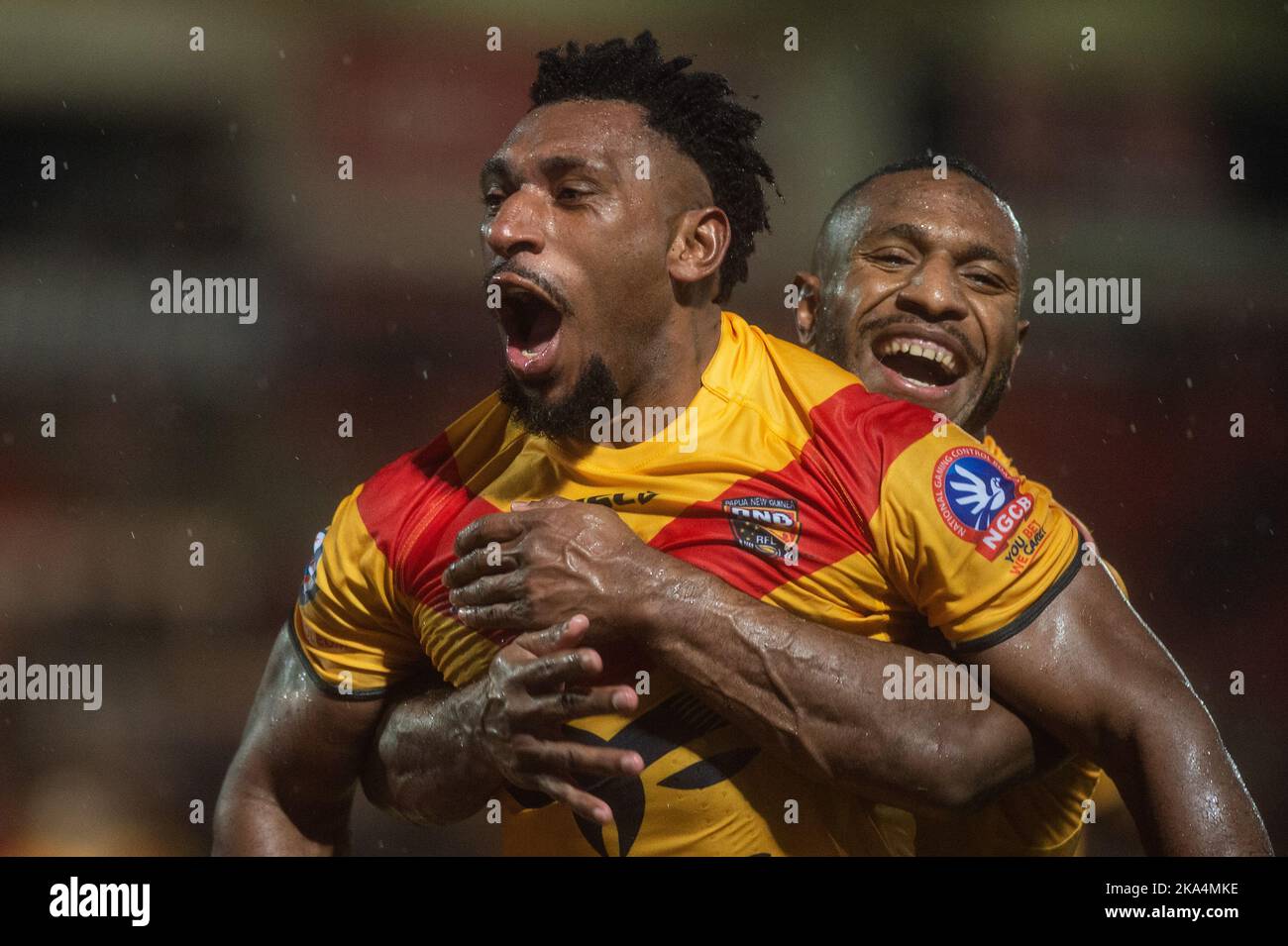 Doncaster, England - 31st October 2022 - Rugby League World Cup Papua ...