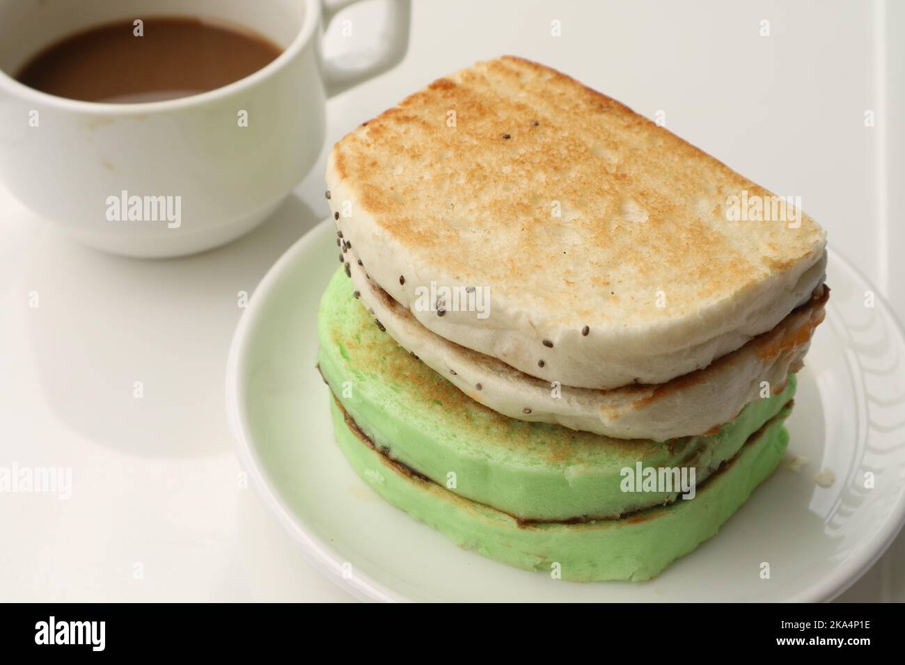 Toast cup coffee breakfast hi-res stock photography and images - Alamy