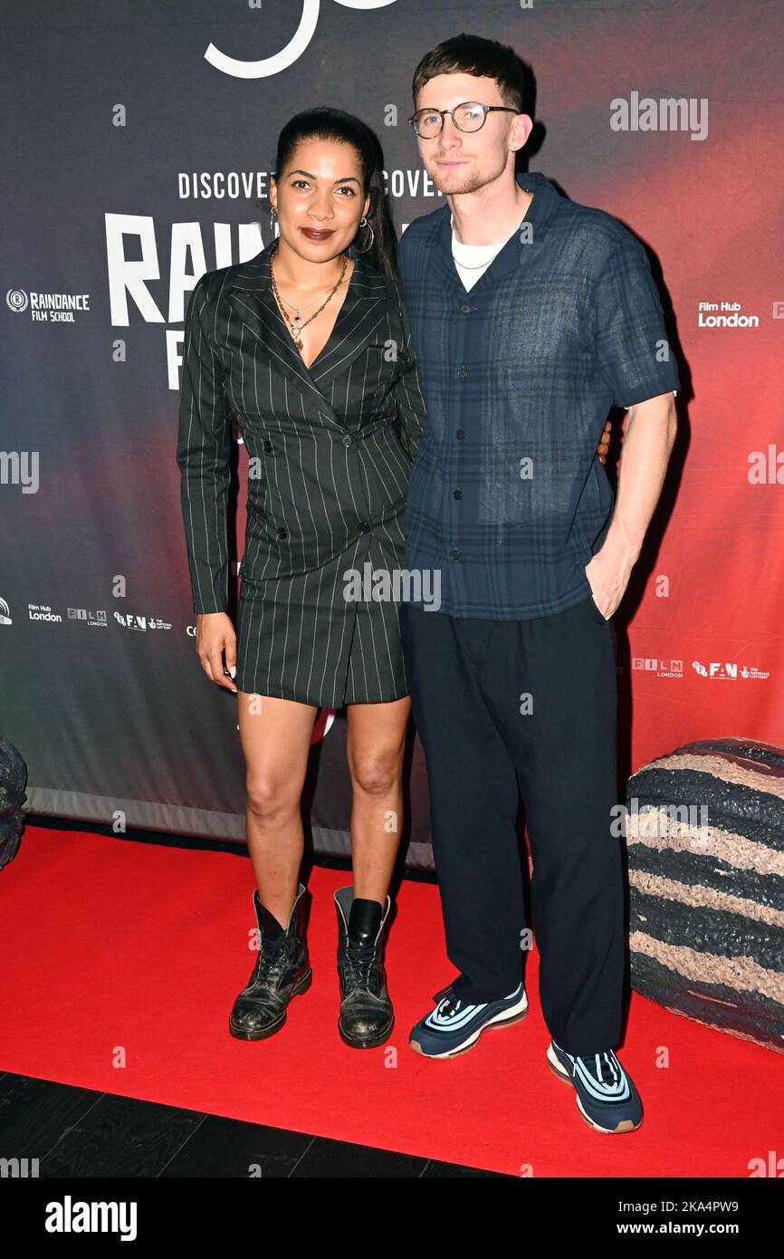 London, UK - 31st October 2022 Rebekah Murrell and Brook Driver at ...