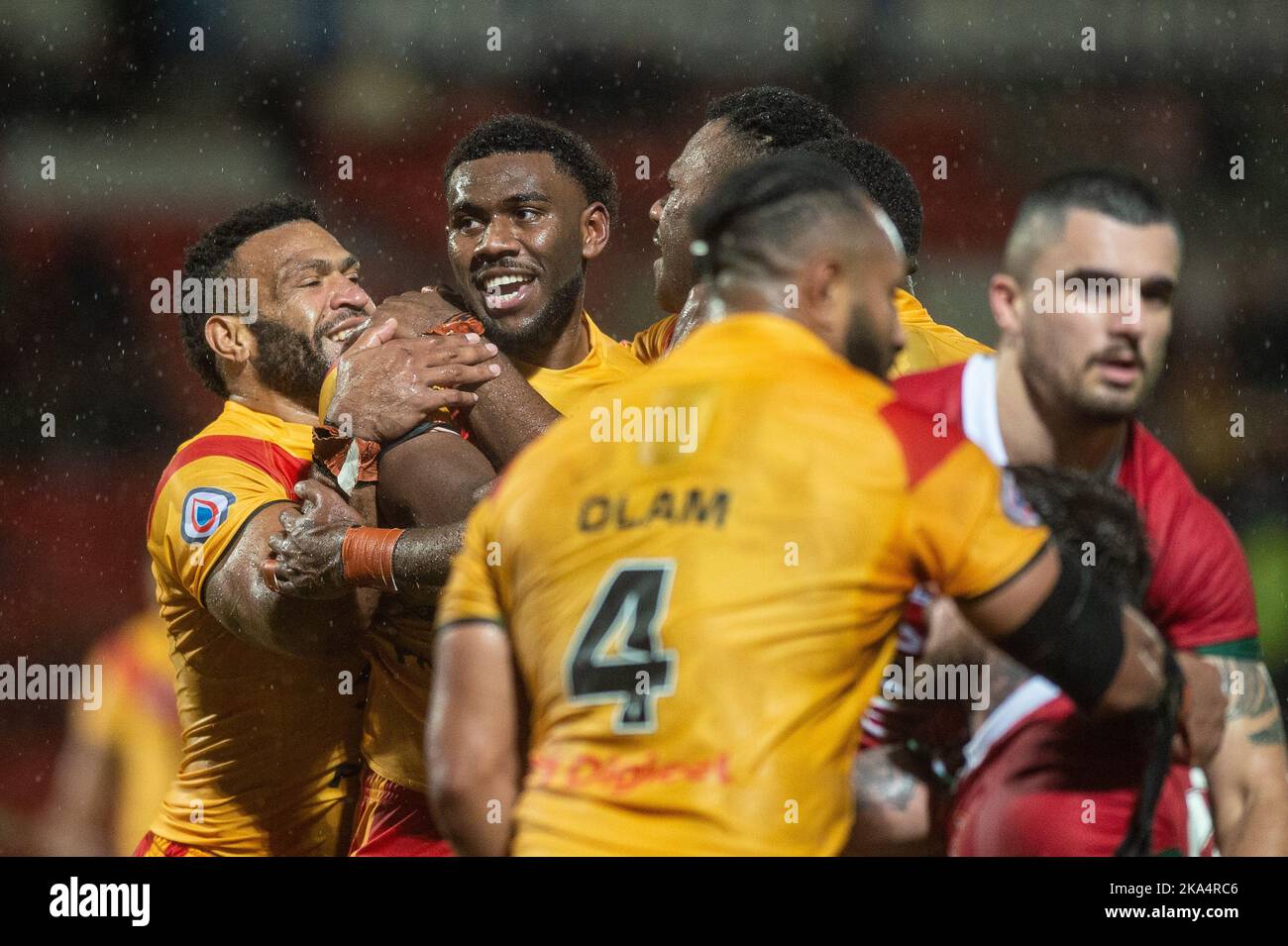 Doncaster, England - 31st October 2022 - Rugby League World Cup Papua ...