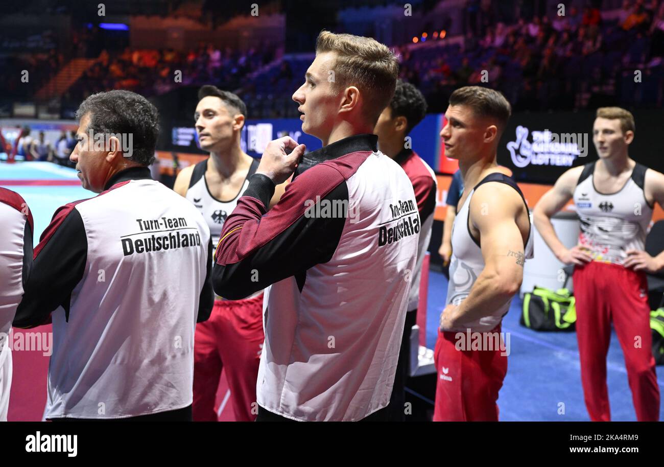 Liverpool, UK. 31st Oct, 2022. Gymnastics: World Championship, men ...