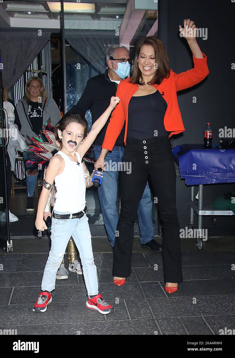 Celebrity Sightings At 'Good Morning America' -PICTURED: Ginger Zee ...