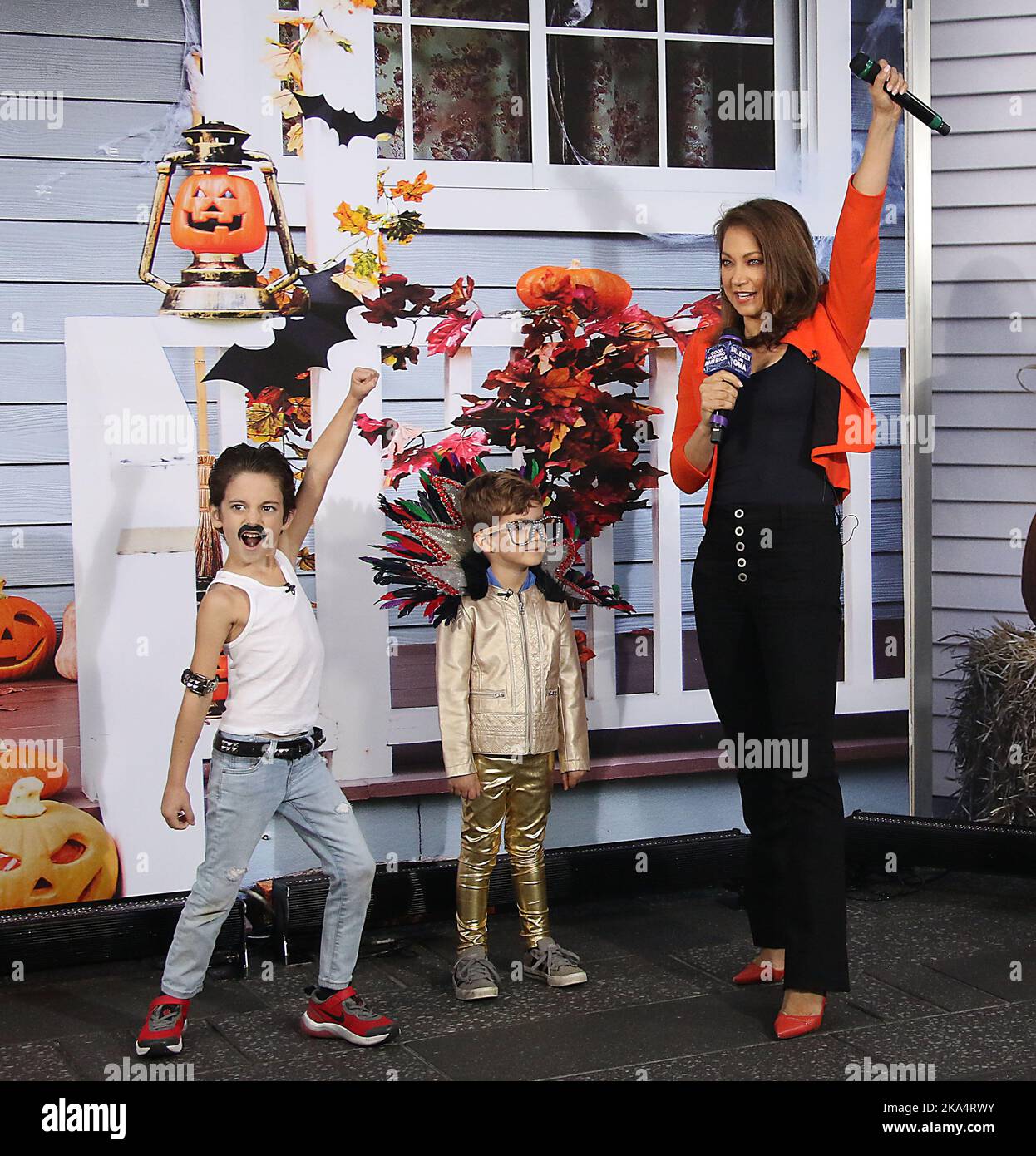 Celebrity Sightings At 'Good Morning America' -PICTURED: Ginger Zee ...