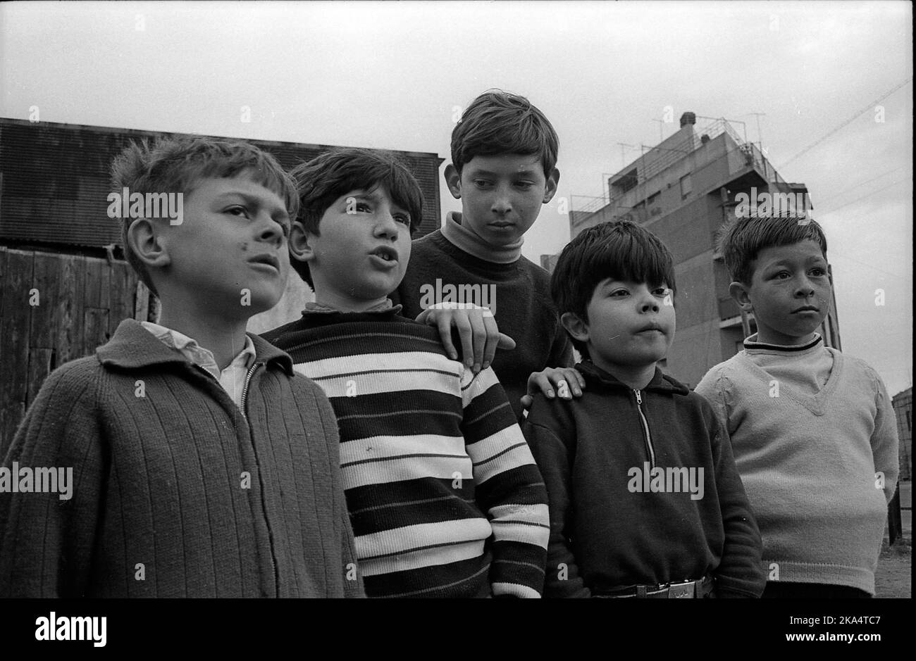 Photo views of typical young boys in Buenos Aires, Argentina ...
