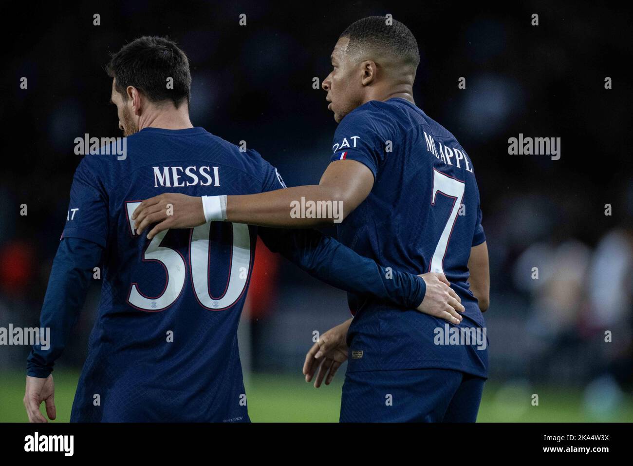 PARIS, FRANCE - OCTOBER 25: Kylian Mbappe of Paris Saint-Germain ...
