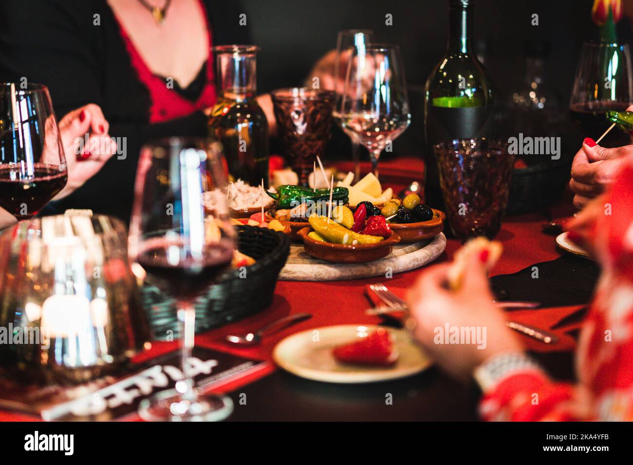 Tapas bar table hi-res stock photography and images - Alamy