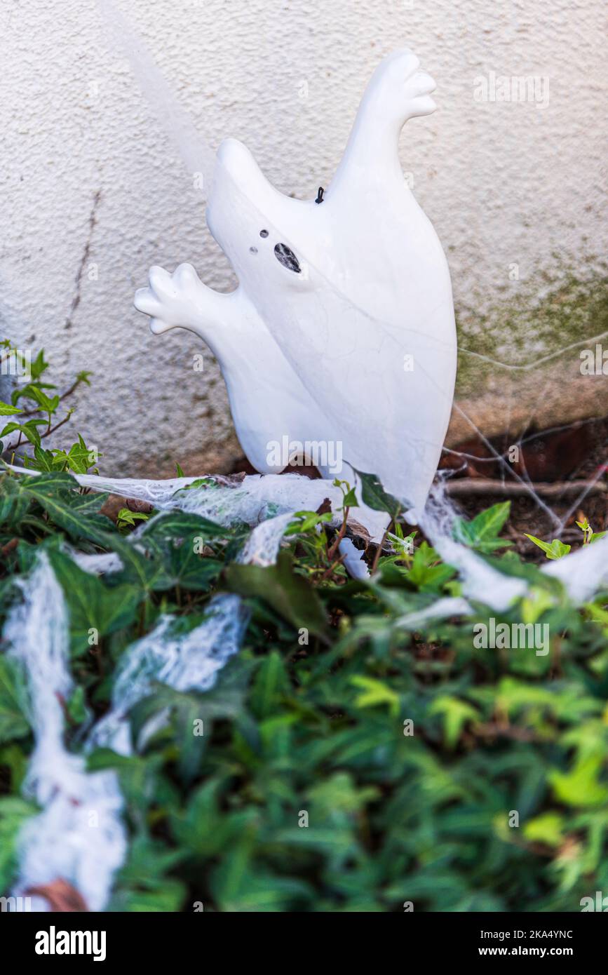 Ghost boo white ghost web spider web spiders web spiders hi-res stock ...