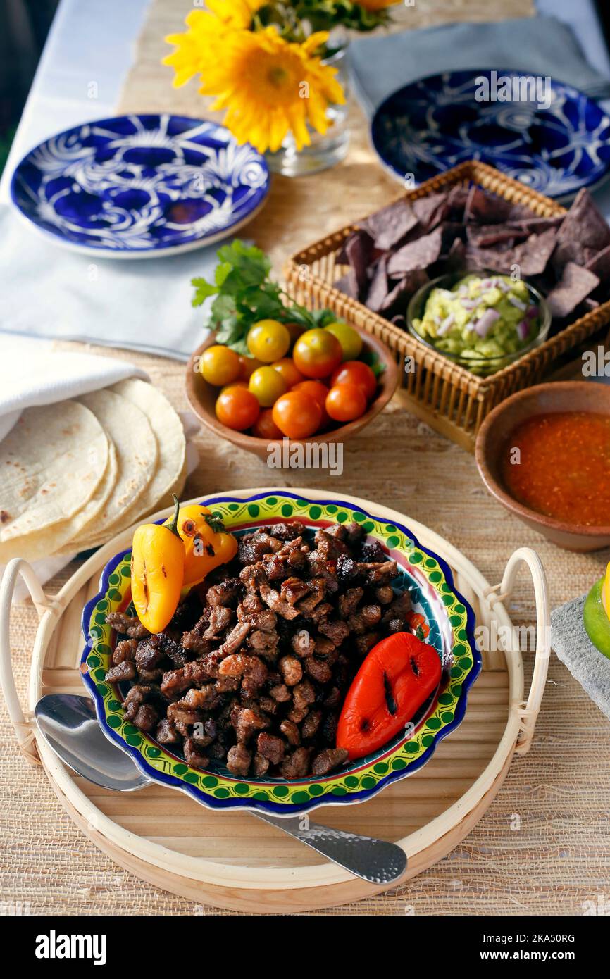 Taco feast hi-res stock photography and images - Alamy