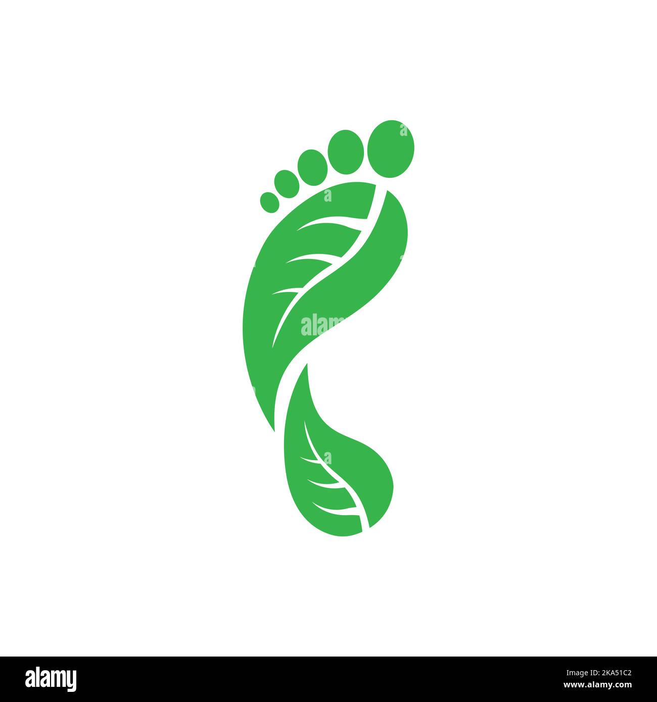 Carbon Footprint Concept Design. Vector Illustration Stock Vector Image ...