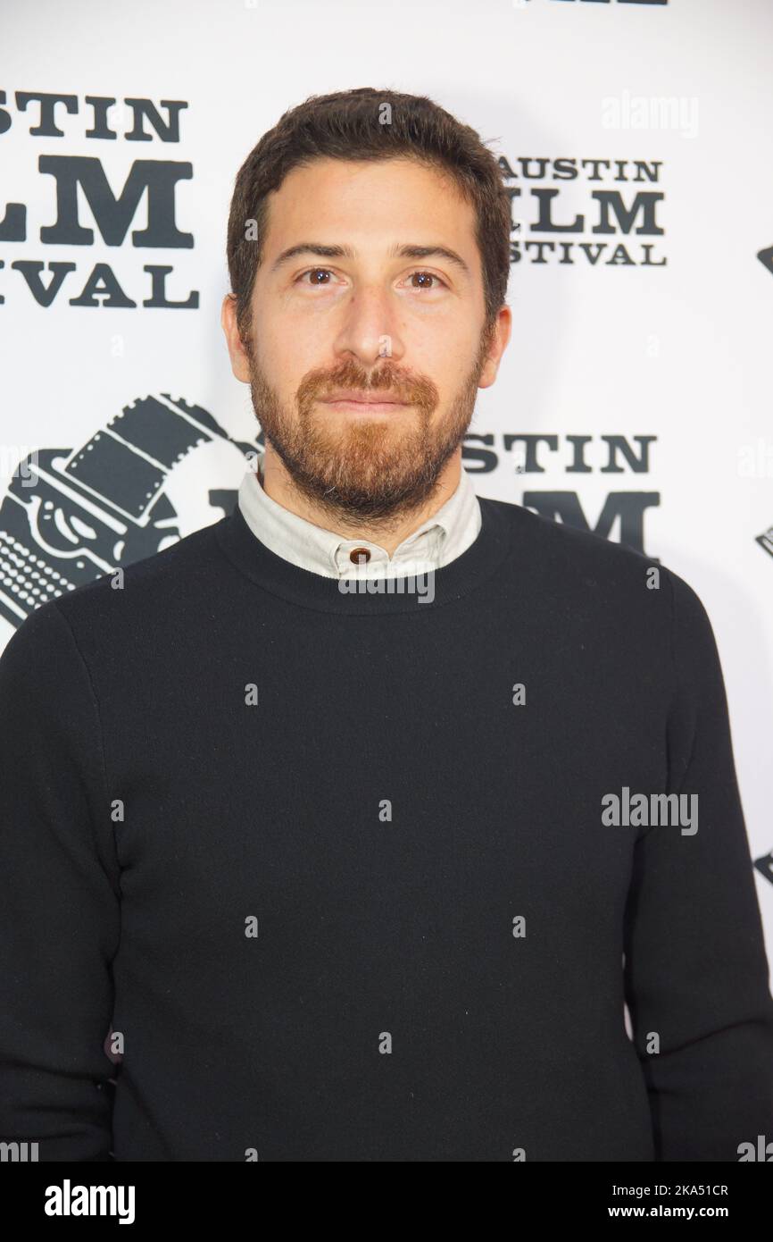 October 28, 2022, Austin, Texas, USA: Jake Hoffman on the red carpet ...