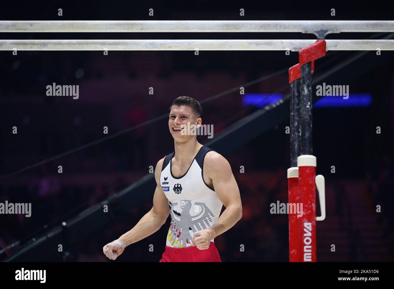 Liverpool, UK. 31st Oct, 2022. Gymnastics: World Championship, men ...