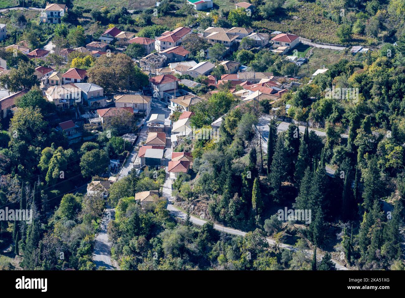 Beautiful aerial landscape village green hi-res stock photography and ...