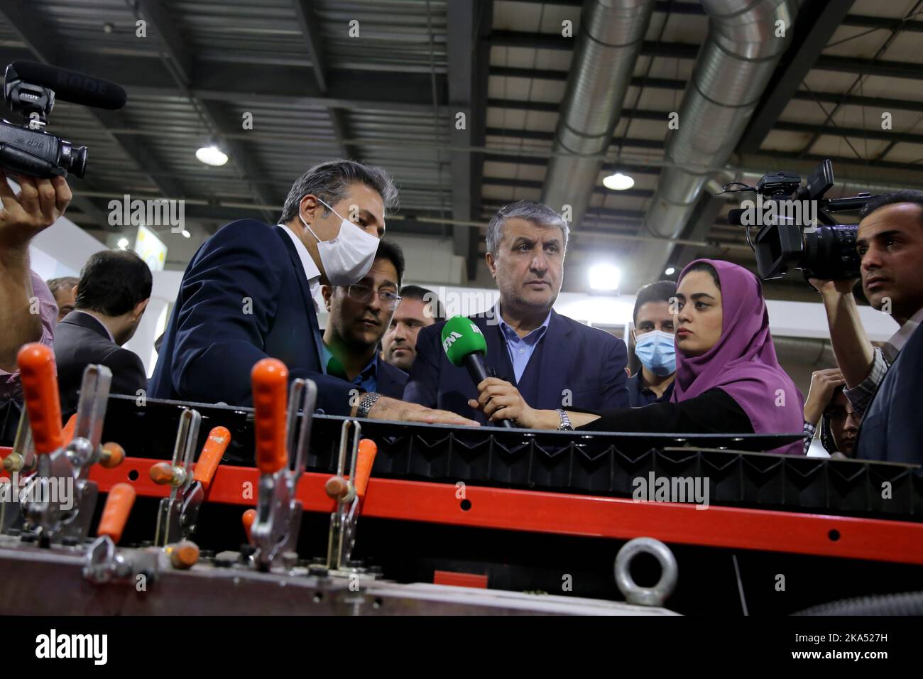 Tehran, Iran. 31st Oct, 2022. The head of the Atomic Energy ...