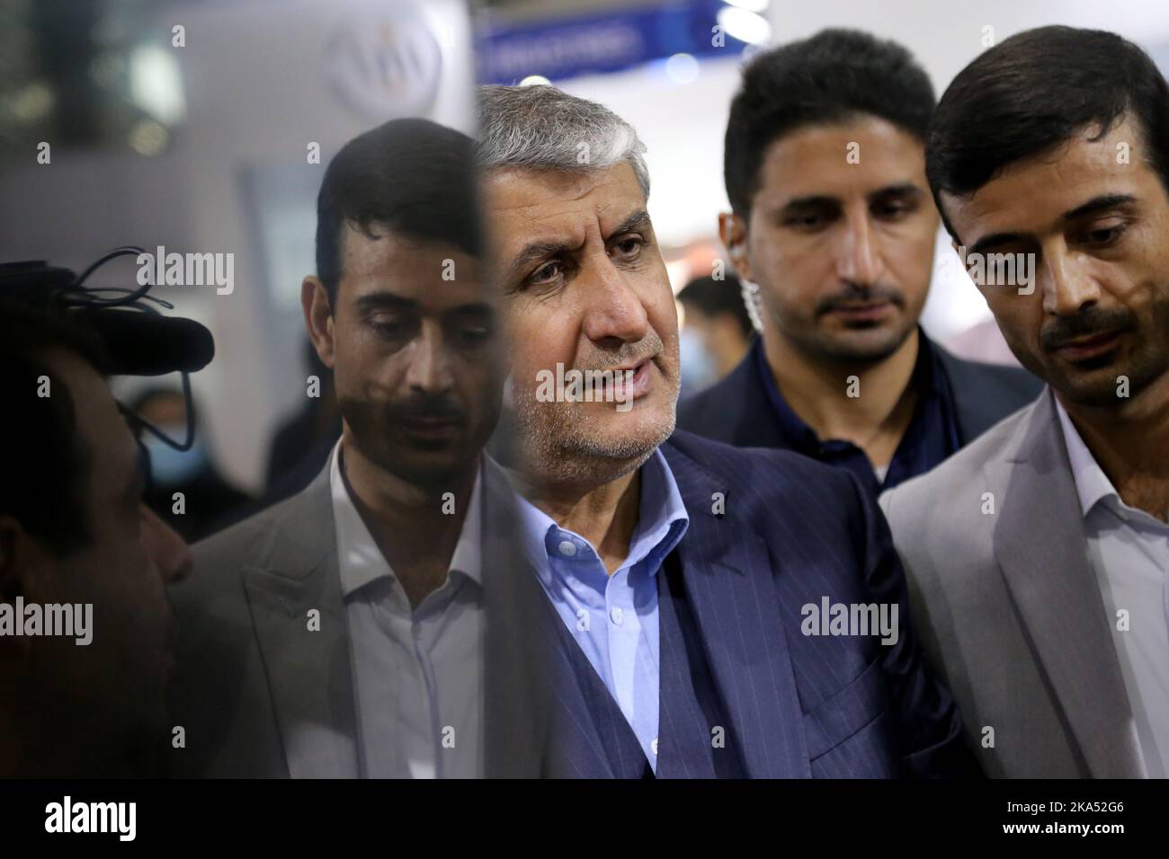 Tehran, Iran. 31st Oct, 2022. The head of the Atomic Energy ...