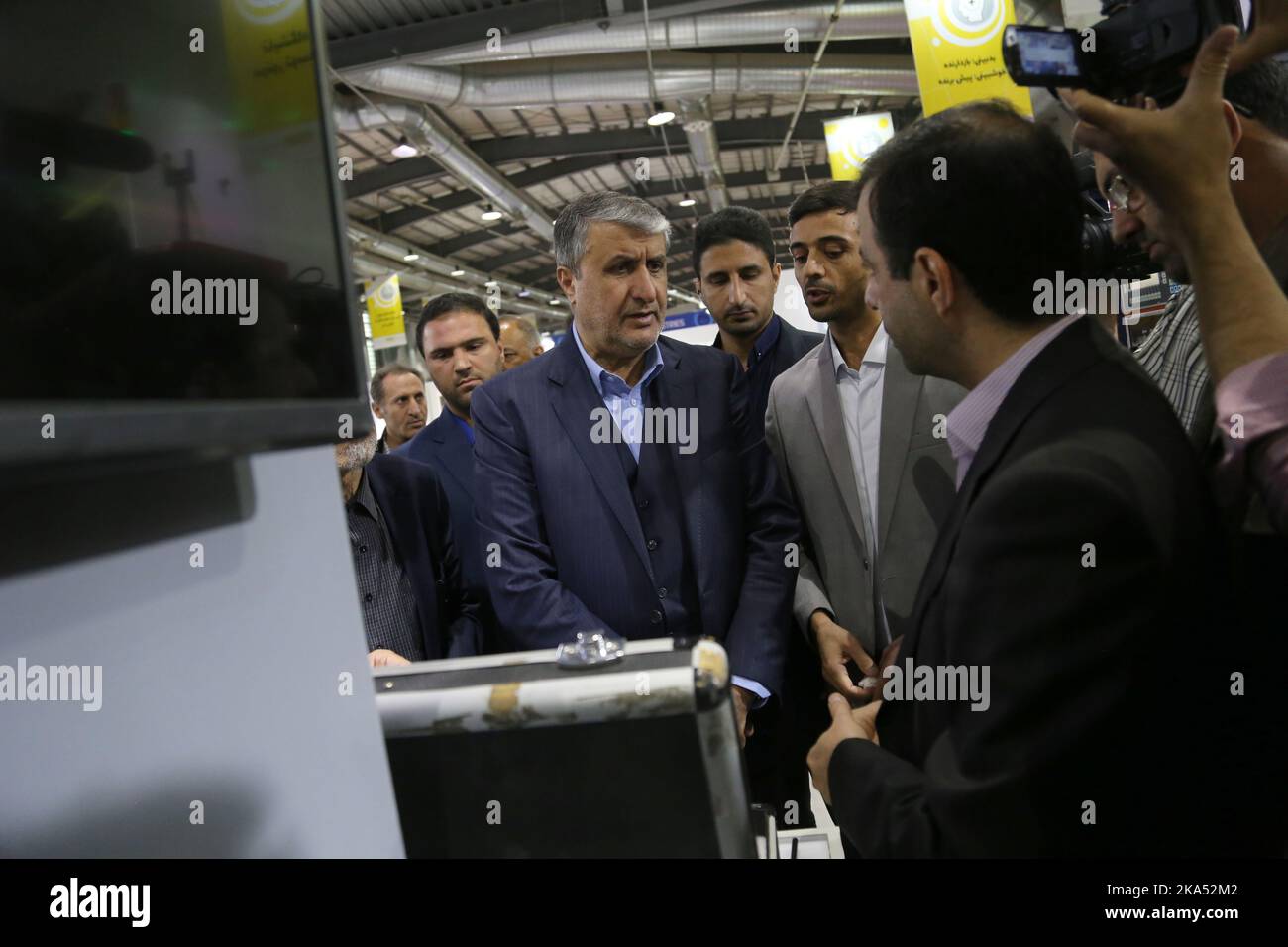 Tehran, Iran. 31st Oct, 2022. The head of the Atomic Energy ...