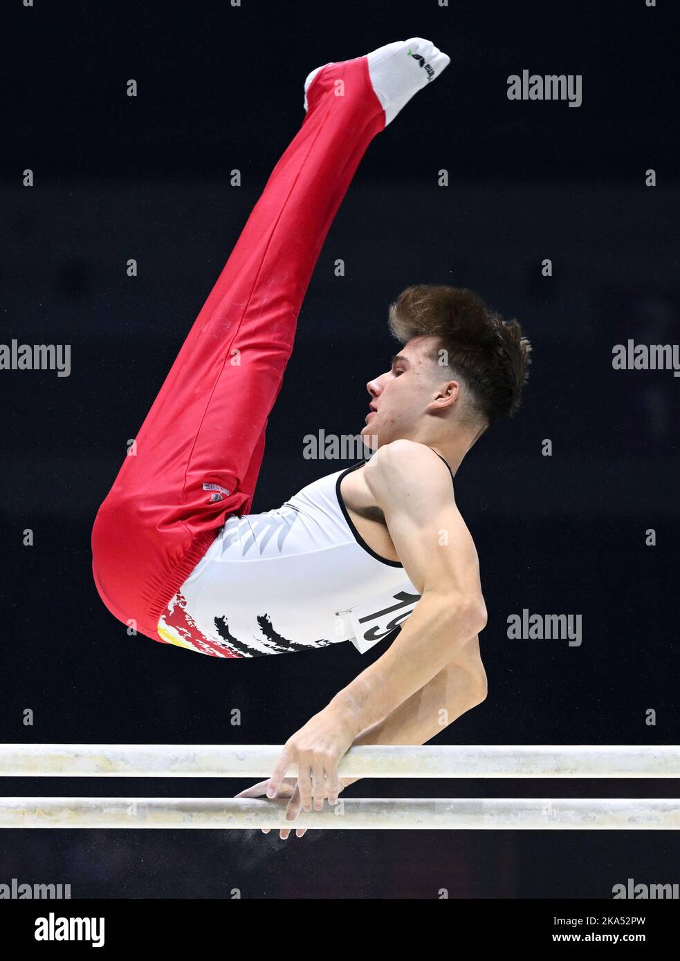 Liverpool, UK. 31st Oct, 2022. Gymnastics: World Championship, men ...