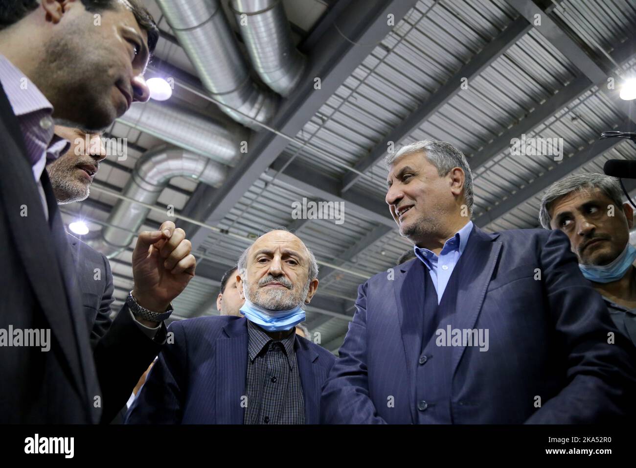 Tehran, Iran. 31st Oct, 2022. The head of the Atomic Energy ...