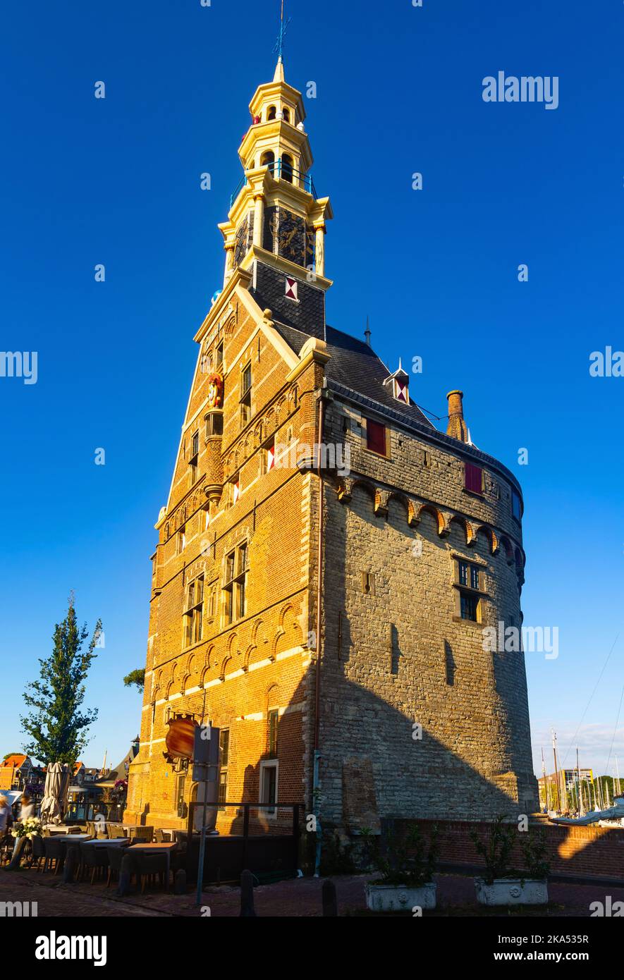 Exterior view of Hoofdtoren, Hoorn, Netherlands Stock Photo - Alamy