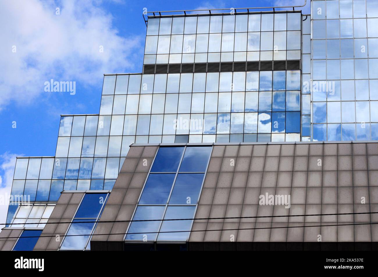 Modern buildings of Belgrade city Stock Photo - Alamy