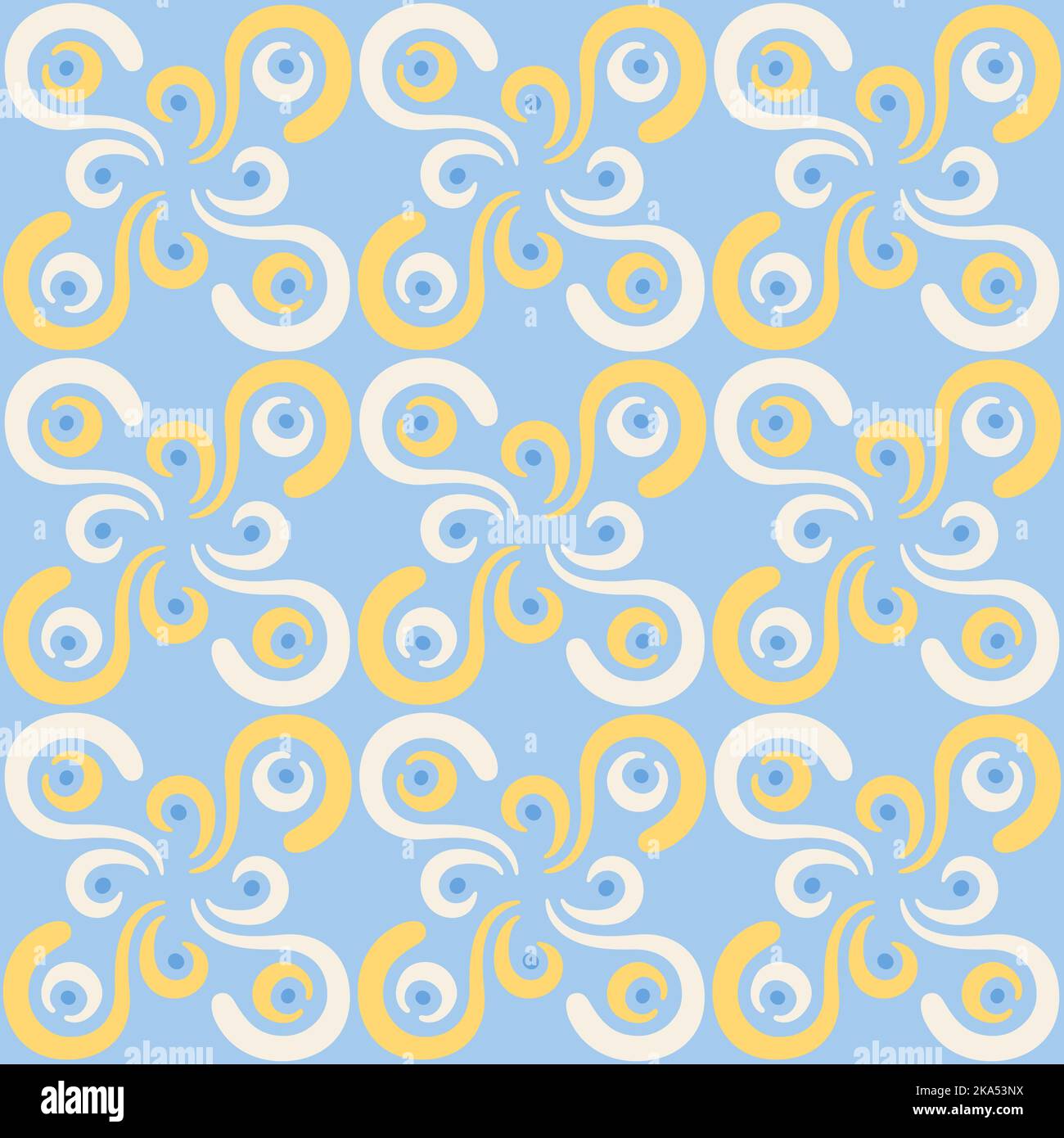 Seamless swirl pattern for prints, textile, web, advertising and any ...