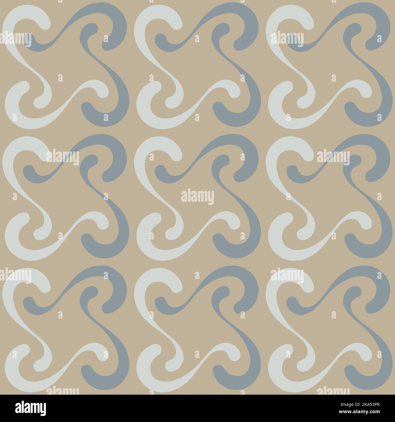 Seamless swirl pattern for prints, textile, web, advertising and any ...
