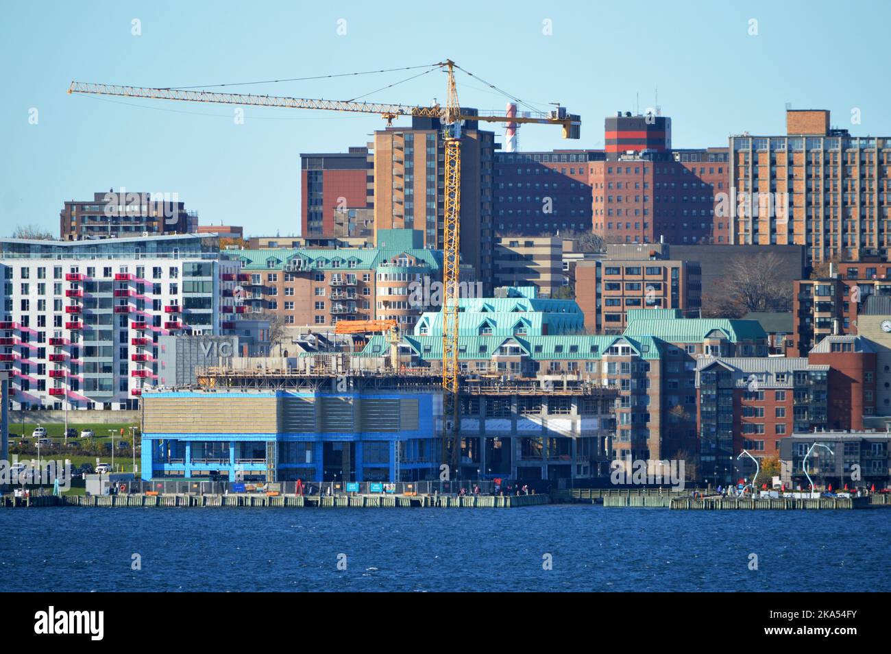 Halifax water construction hi-res stock photography and images - Alamy