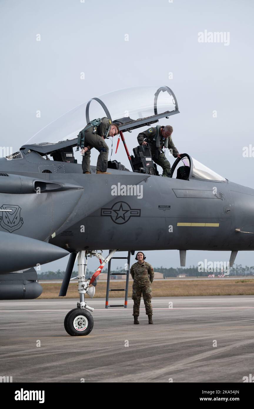 A U.S. Airman assigned to the 391st Fighter Generation Squadron ...