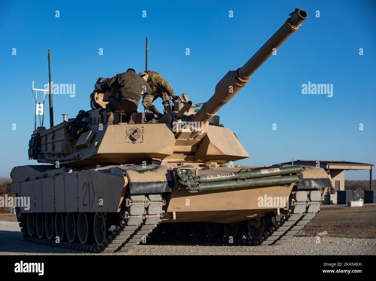 Soldiers with the 1st Battalion, 63rd Armored Regiment, 2nd Armored ...
