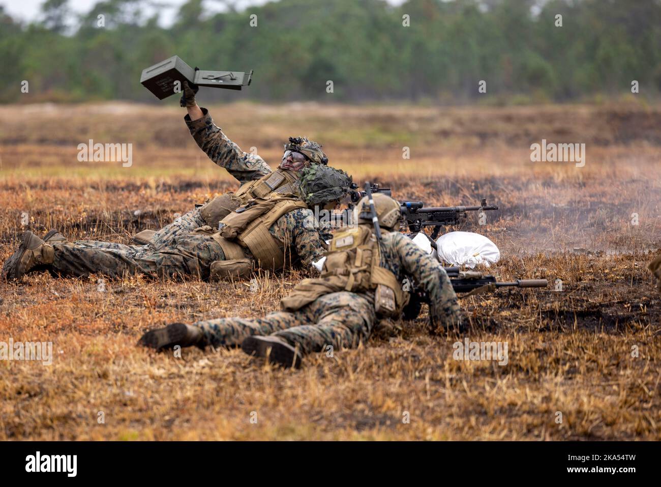U.S. Marines with 3rd Battalion, 6th Marine Regiment, 2d Marine ...