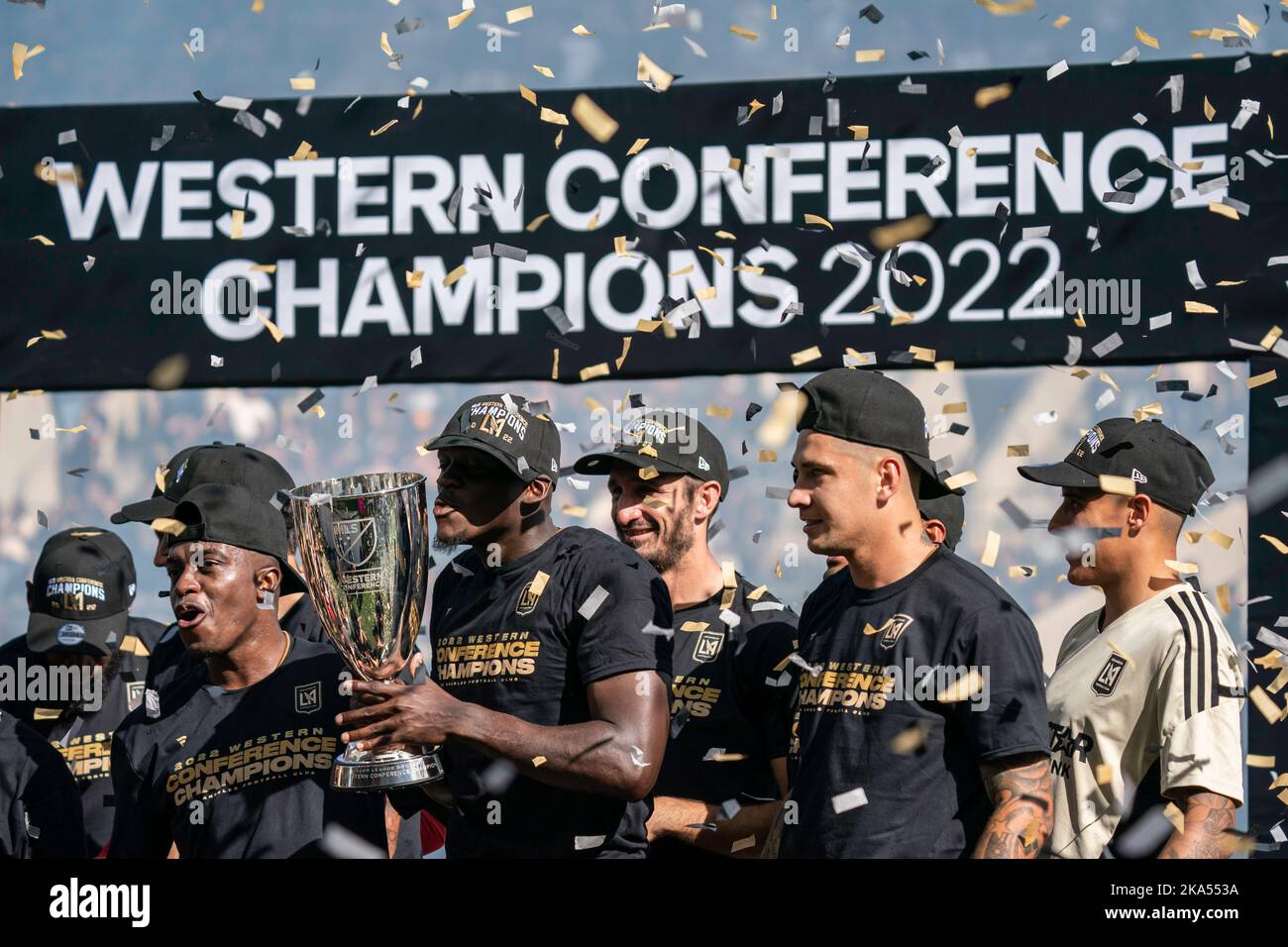 Los Angeles FC defender Jesús Murillo (3) with the Western Conference ...