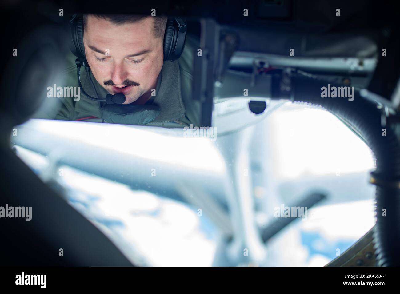 U.S. Air Force Staff Sgt. Tyler Espinoza, 909th Air Refueling Squadron ...