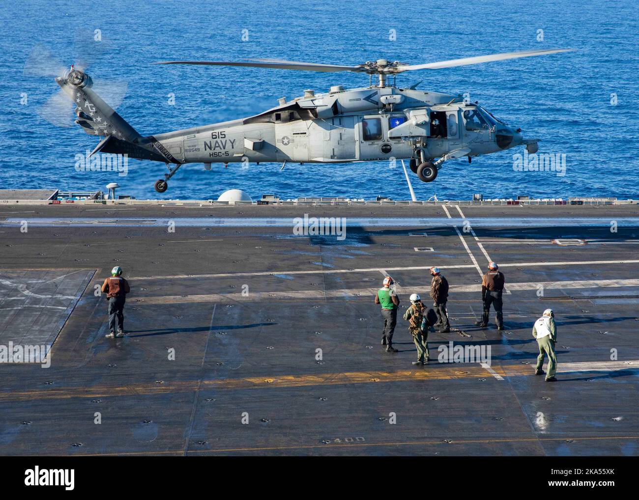 221028-N-ET093-1010 ADRIATIC SEA (Oct 28, 2022) An MH-60S Nighthawk ...
