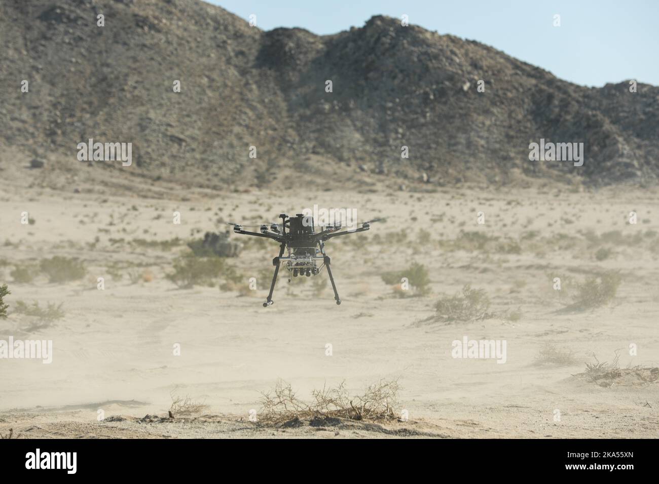 The U.S. Army Inspired Flight 3 Artificial Intelligence Drone, attached ...