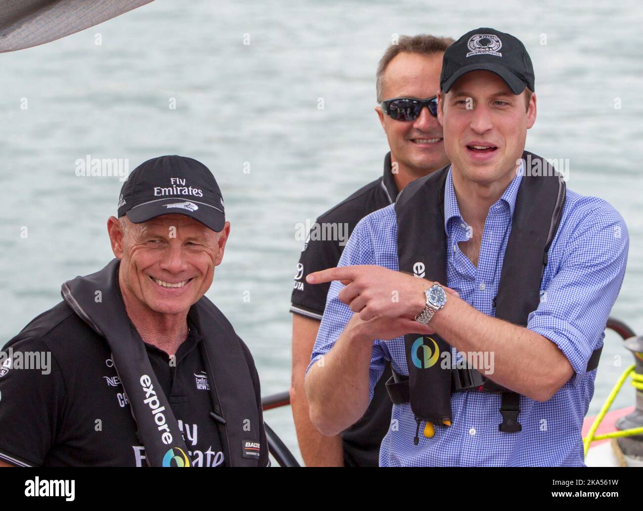 The Duke Cambridge blames Grant Dalton, CEO of Team New Zealand as they ...