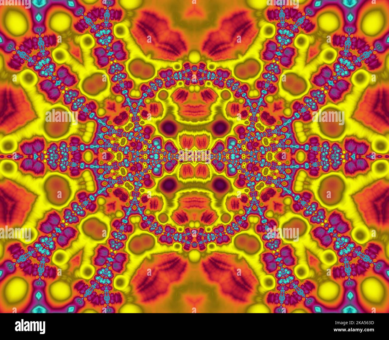 Fractal art complex pattern hi-res stock photography and images - Alamy